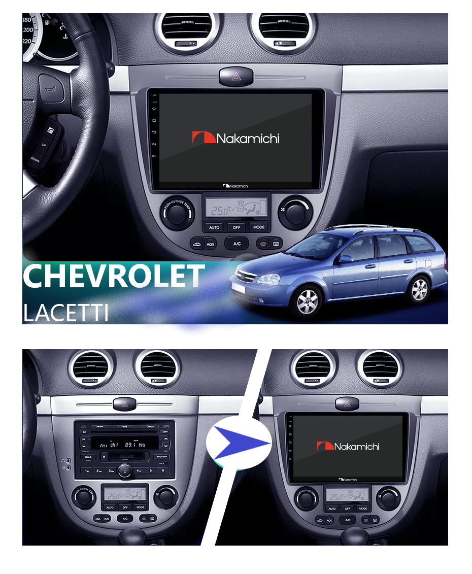 chevrolet lacetti multimedya sistemi